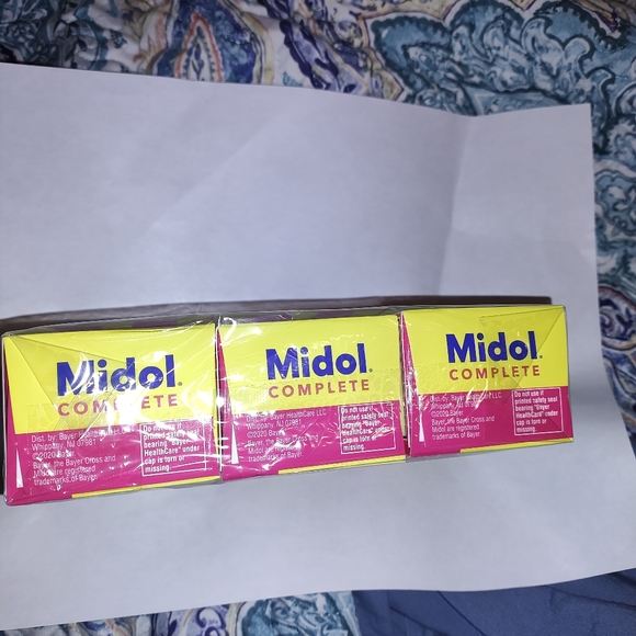 Midol | Other | Brand New 3 Pack Mido Complete | Poshmark